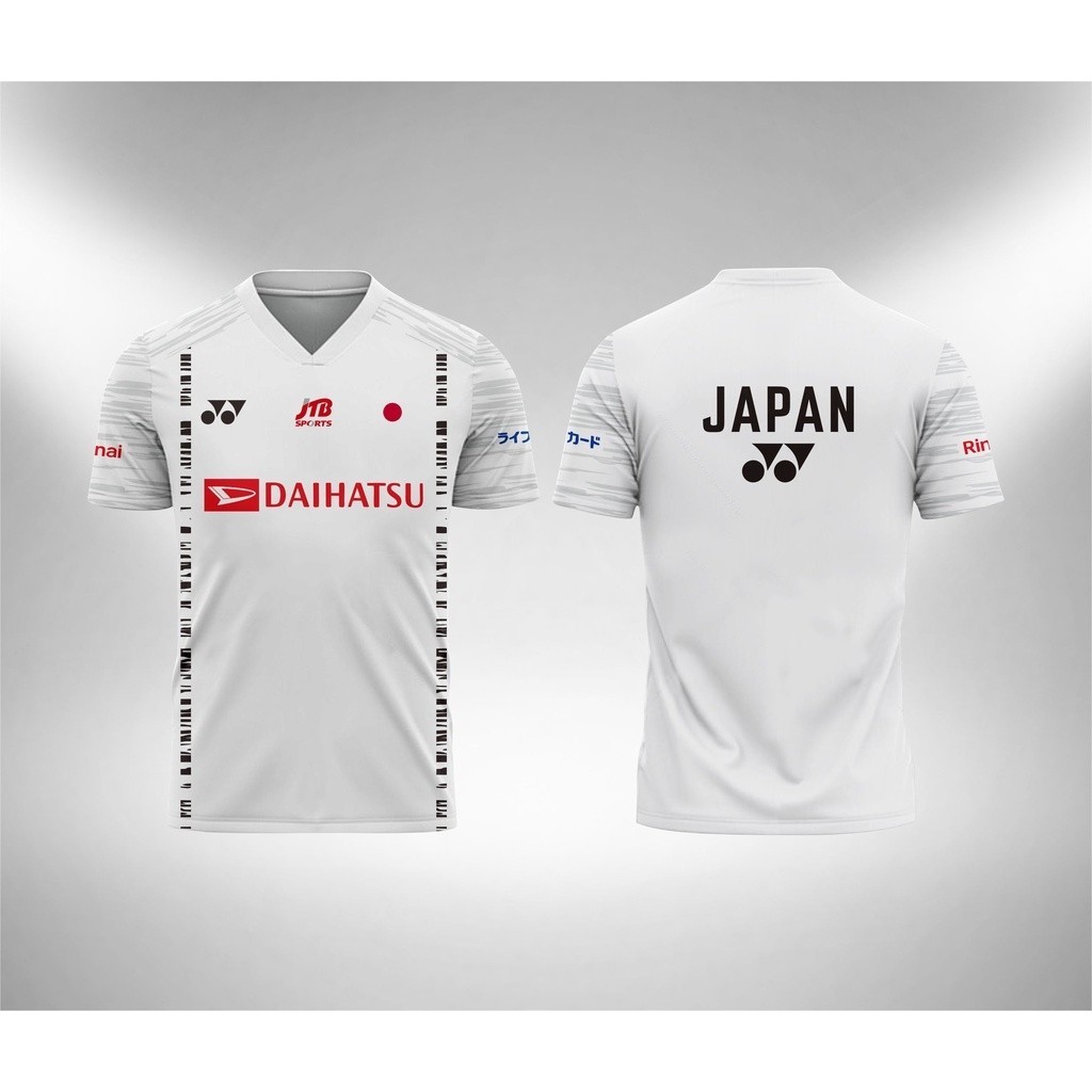 Japanese Badminton Jersey 2023 All England Japan | Shopee Malaysia