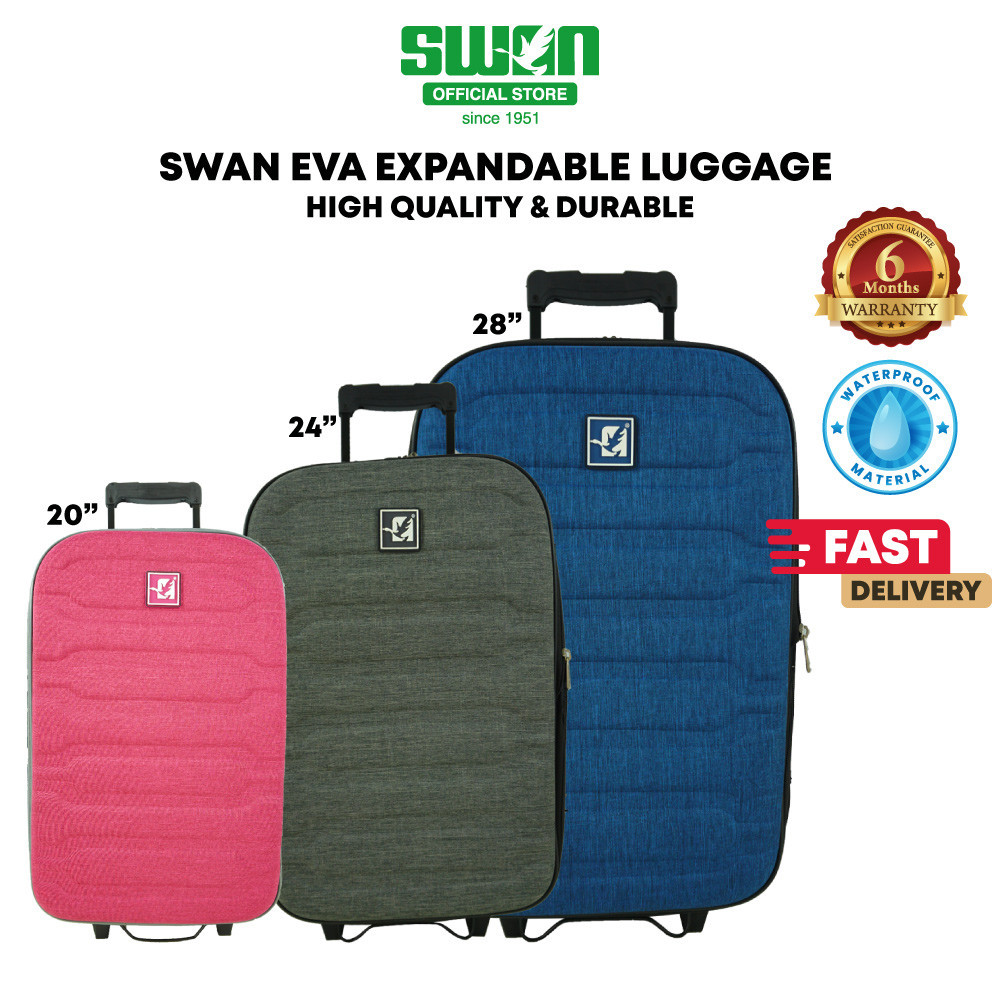 SWAN Lite On Air Expandable Luggage Eva Trolley Case | Shopee Malaysia