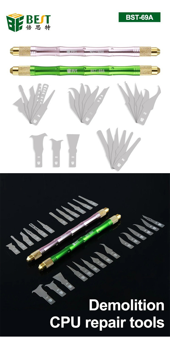 Best 27pcs Blades Craft Cutting Knife DIY Carving Knife demolition CPU ...