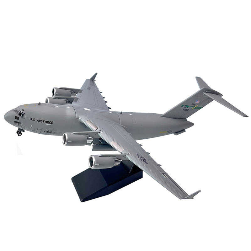 1:200 1/200 Scale US C-17 C17 Globemaster III Strateg Transport Aircraft Diecast Metal Airplane ...
