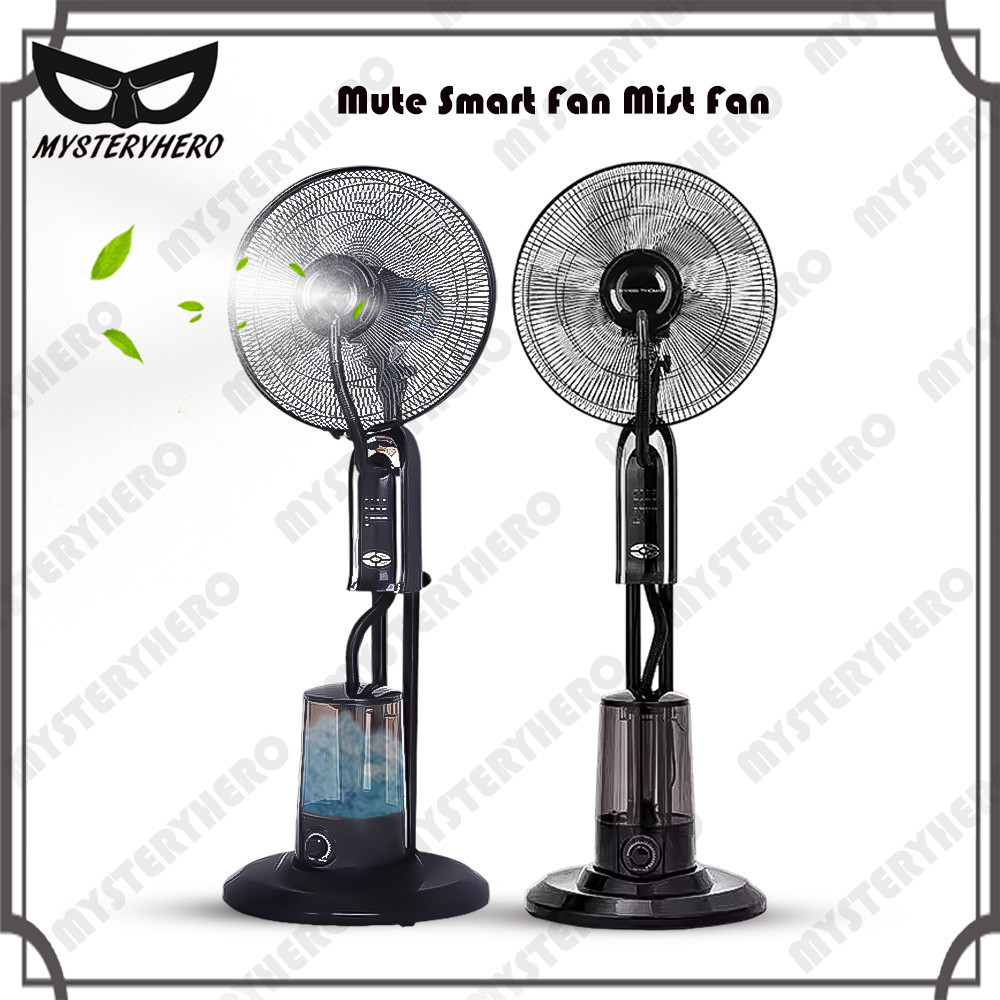 MysteryHero Mist Fan Mist Water Spray Cooling Stand Fan Misting Fan Air ...