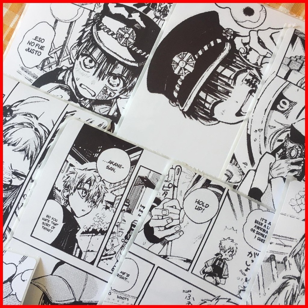Toilet Bound Hanako-kun A6 Sticker Manga Panel | Shopee Malaysia
