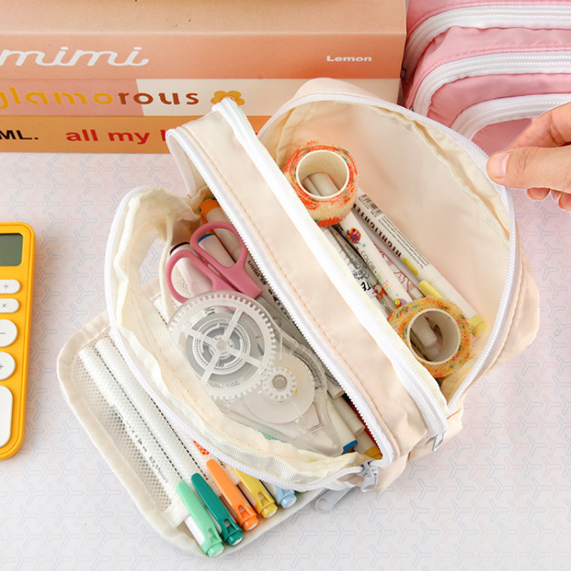 SPRUNKI's new macaron color cartoon printing student pencil case with ...