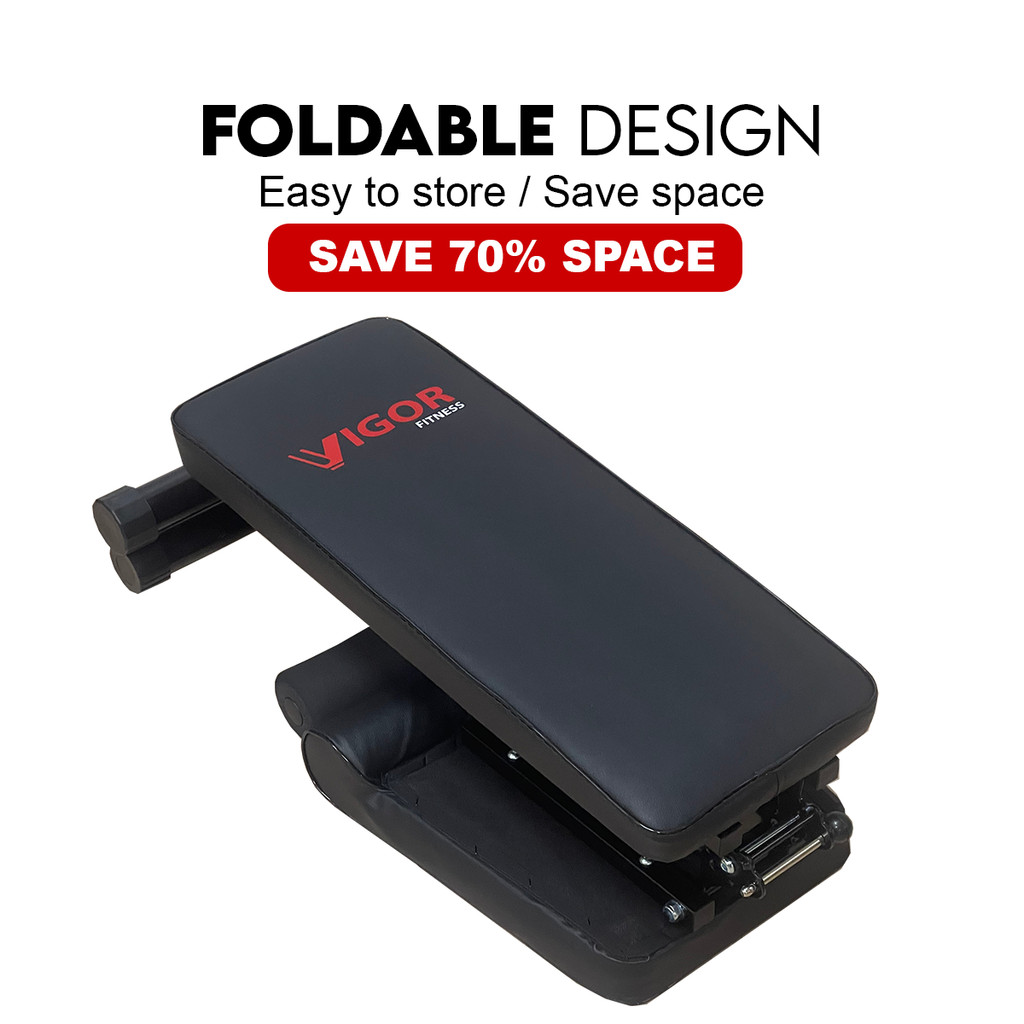 Vigor Fitness Adjustable Dumbbell Bench Gym Bench B4 / Bangku Gim ...