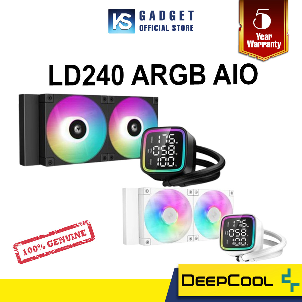 Deepcool LD240 ARGB AIO Water Cooling | Shopee Malaysia
