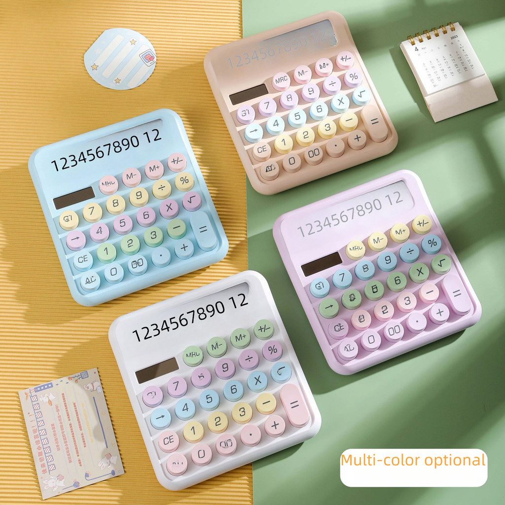 Large Functional Button Dual Power Scientific Calculator With Twelve ...