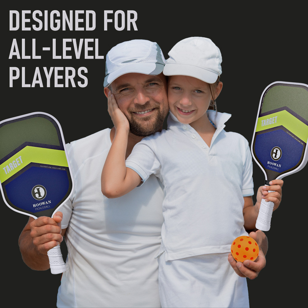 HOOWAN TARGET Pickleball Paddle T700 Carbon Fiber Pickleball Paddle ...