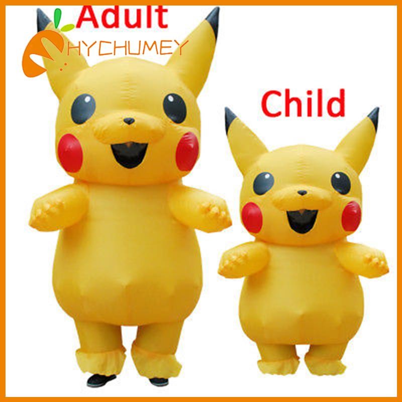 Adorable And Fun Inflatable Pikachu Costume For Kids Ideal For Parties ...
