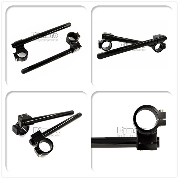 Pair Motorcycle Handlebar Rised Riser 33 35 37 41 43 45 46 48 50 51 53 ...