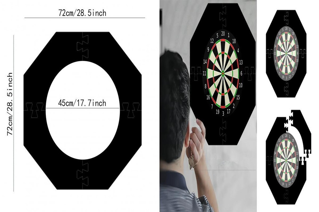 Dart Board Wall Protection Ring Eva Dartboard Wall Guard Universal Eva ...
