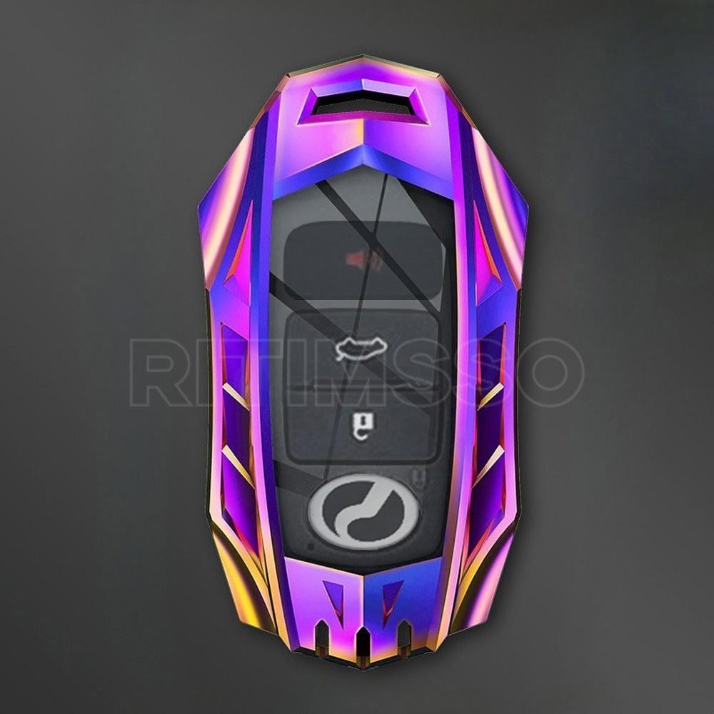 Alloy Remote Car Key Cover Case Fit for Perodua Ativa / Alza Axia 2023 ...