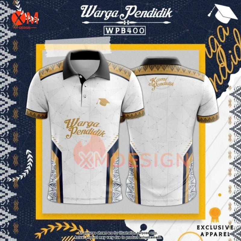 BAJU WARGA PENDIDIK MALAYSIA WPB400 jersi pendidik tshirt muslimah ...