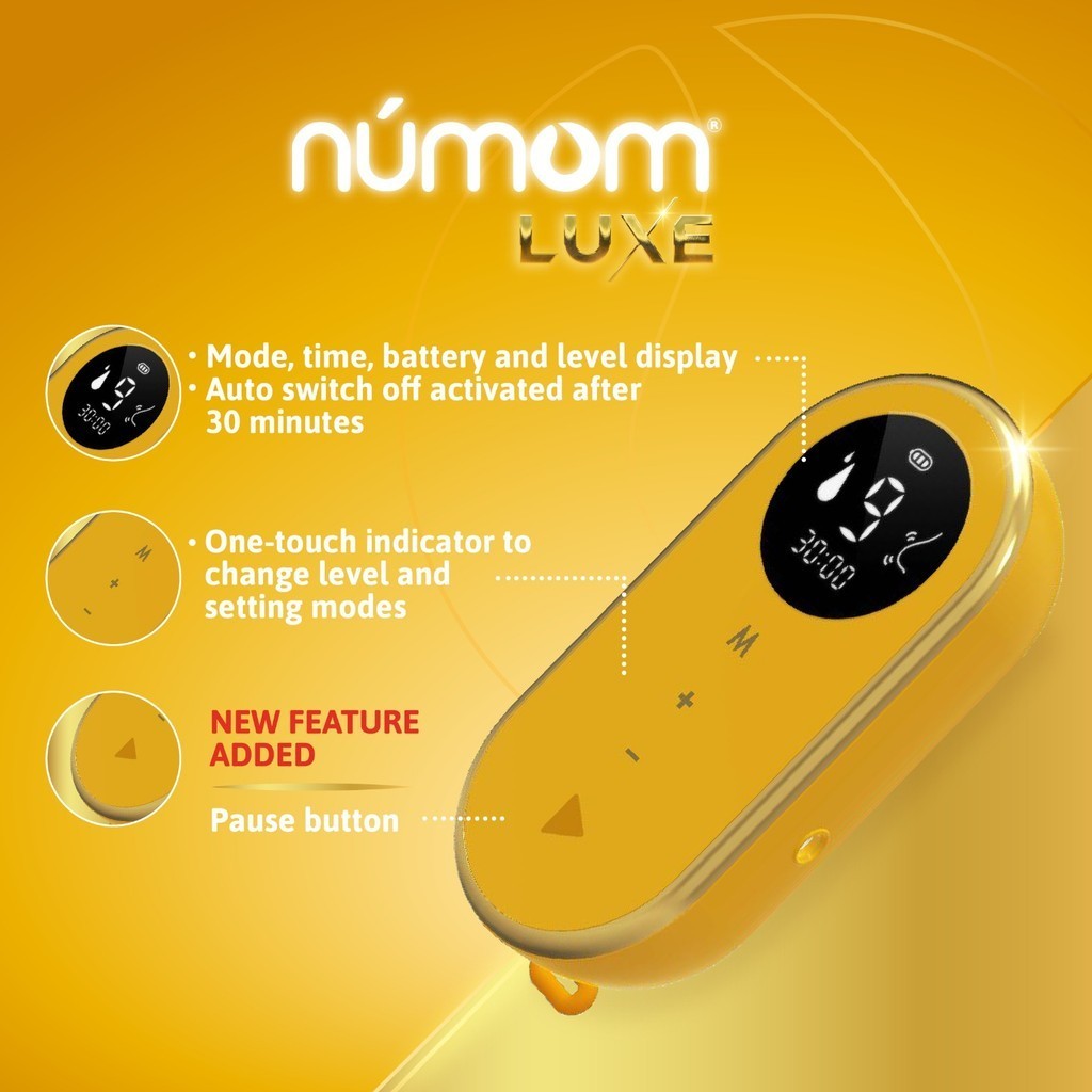 Numom Luxe Double Electric Breastump Handsfree Breastpump Ready Stock ...