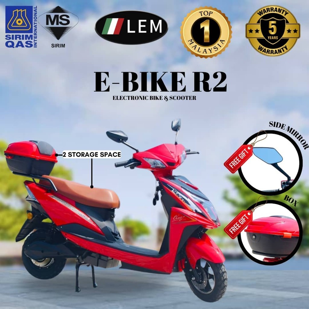 ★LEM★ NEW !!! R2 - electric bike/electric scooter | Shopee Malaysia