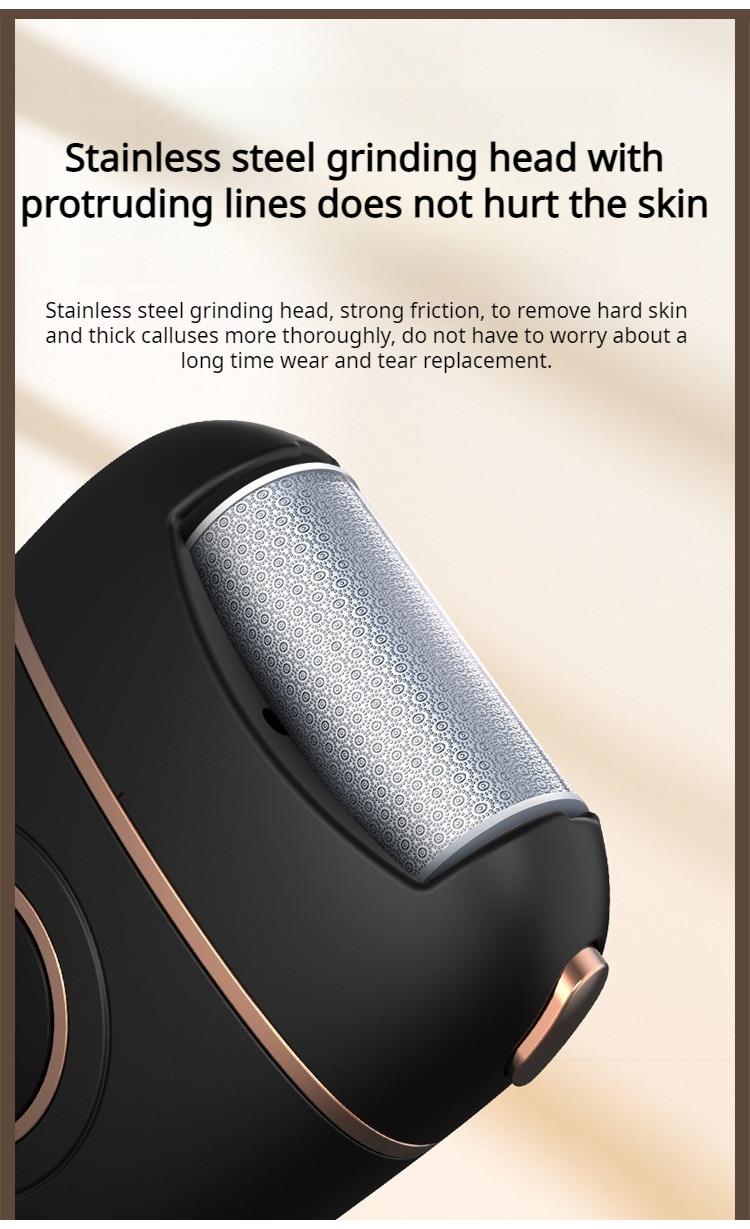 [Remove dead skin in seconds] Electric digital display foot grinder ...