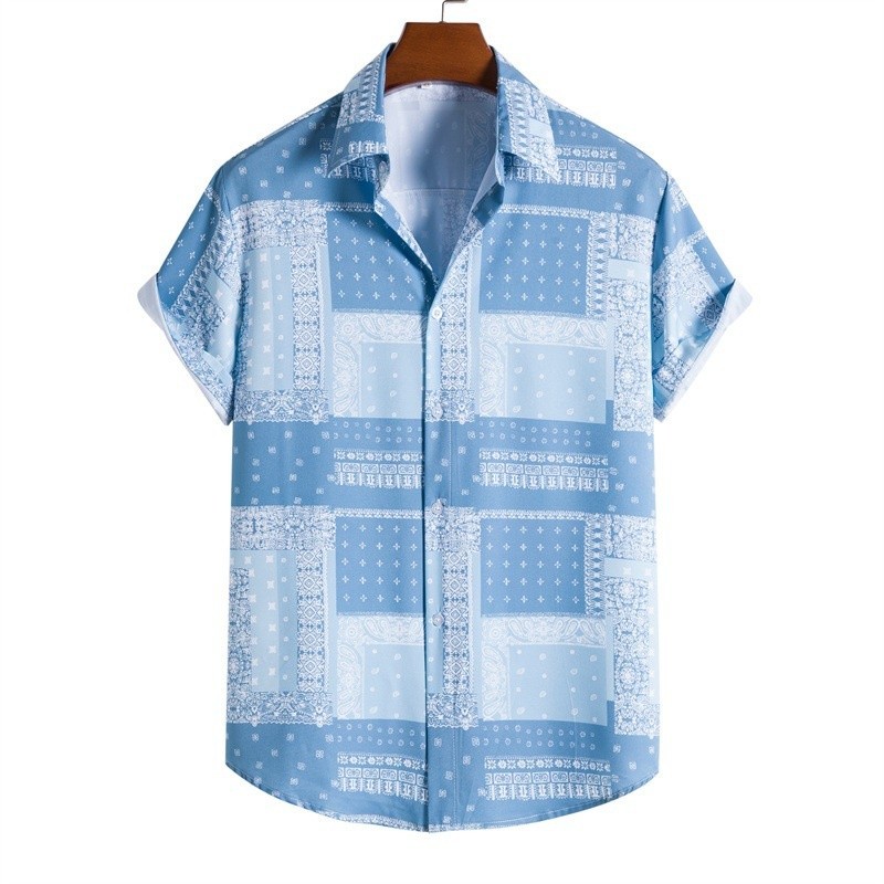 Kemeja Batik Shirt SD42 | Shopee Malaysia