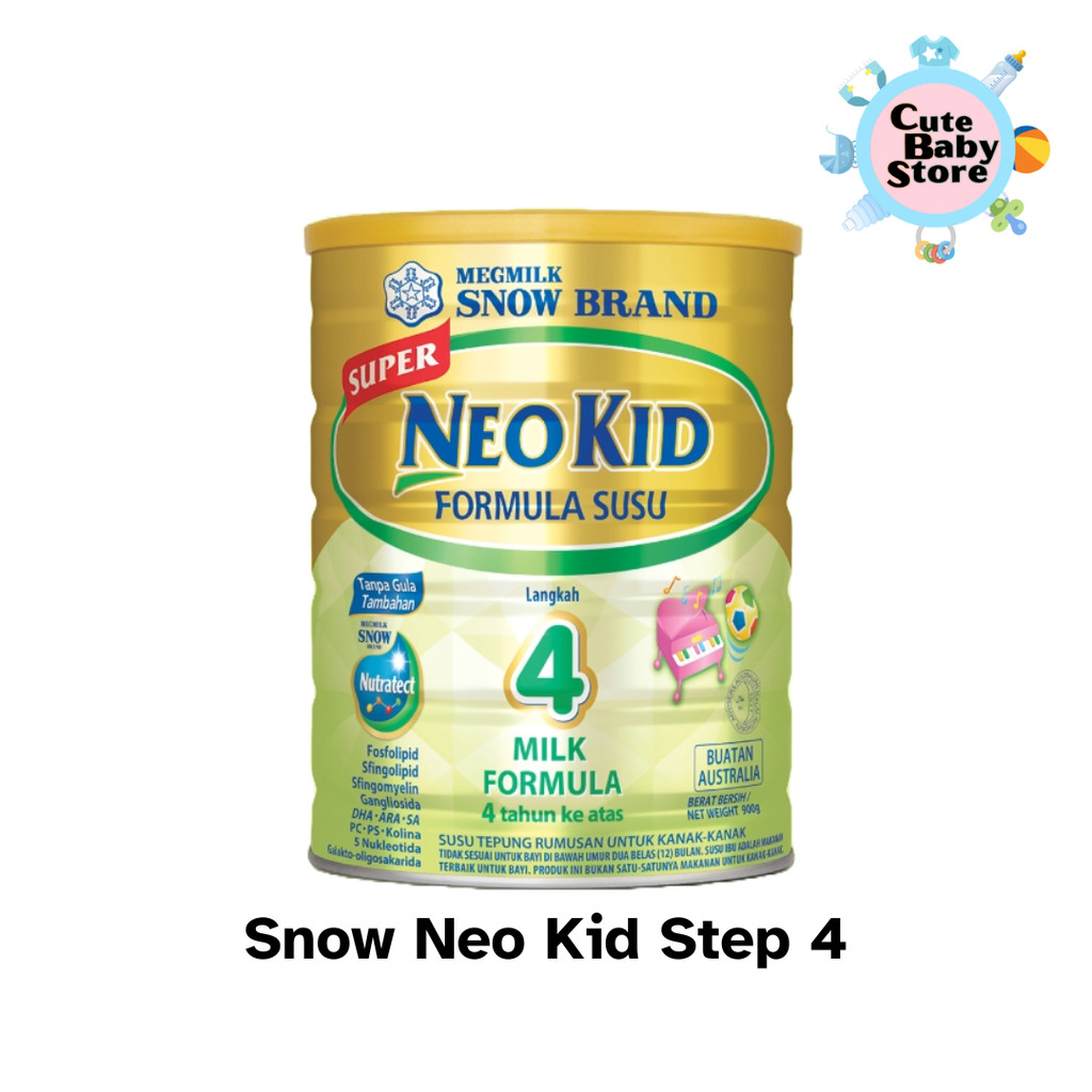 MegMilk Snow Brand Super Neo Kid - Step 4 (900g) | Shopee Malaysia