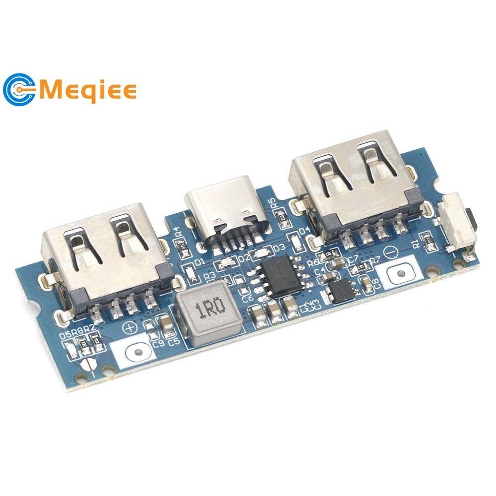 in stock 18650 Charging Board Dual USB 5V 2.4A Mobile Power Bank Module ...