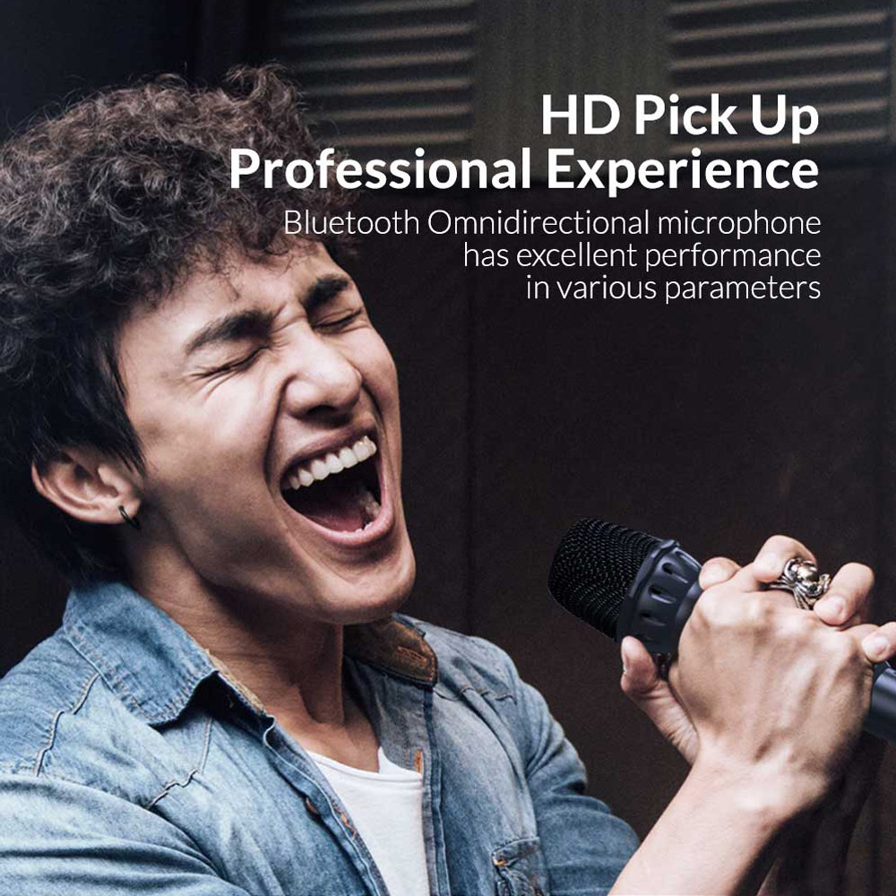 SonicGear IOX K800 Dual Mic Portable Karaoke Bluetooth 5.3 Wireless ...