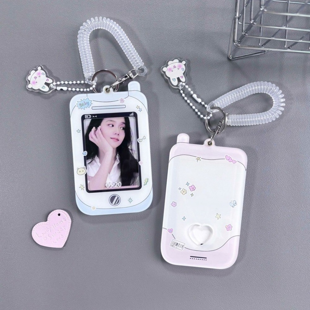 Y2K Acrylic Card Holder Phone Camera Design for 3inch/2r Small Cards ...