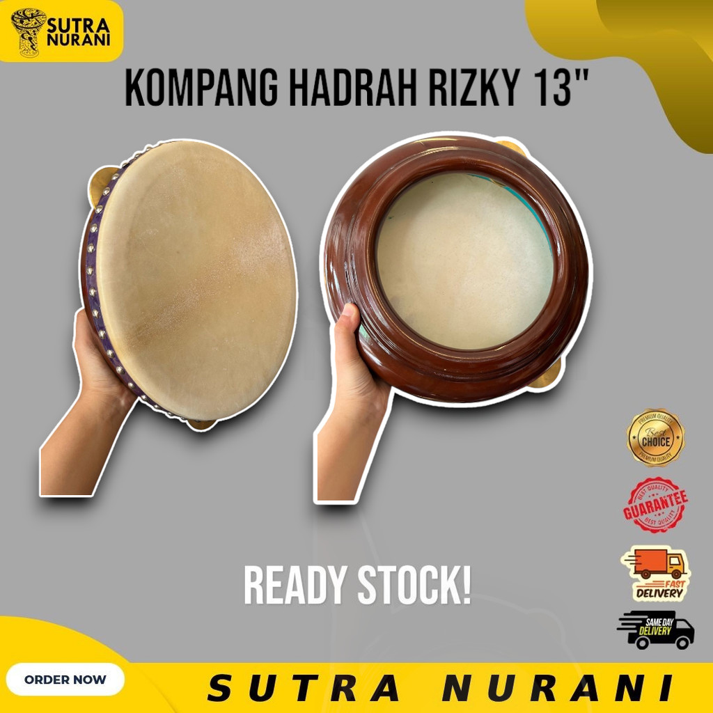 KOMPANG HADRAH RIZKY / HAJI MUKHSIN SAIZ 13” – READY STOK! | Shopee ...