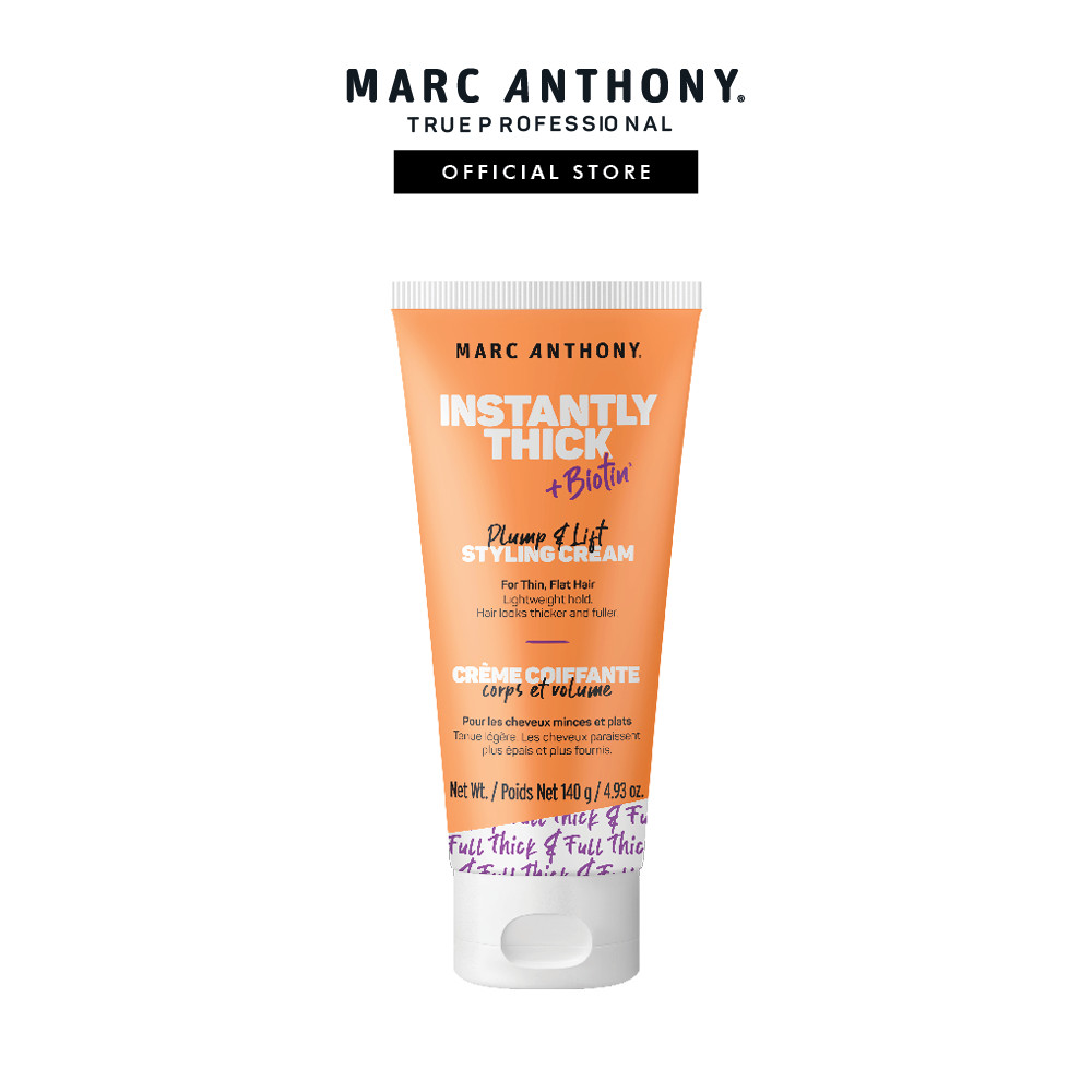 [EXP: 01/2026] Marc Anthony Instantly Thick + Biotin Styling Cream (140g) | Shopee Malaysia