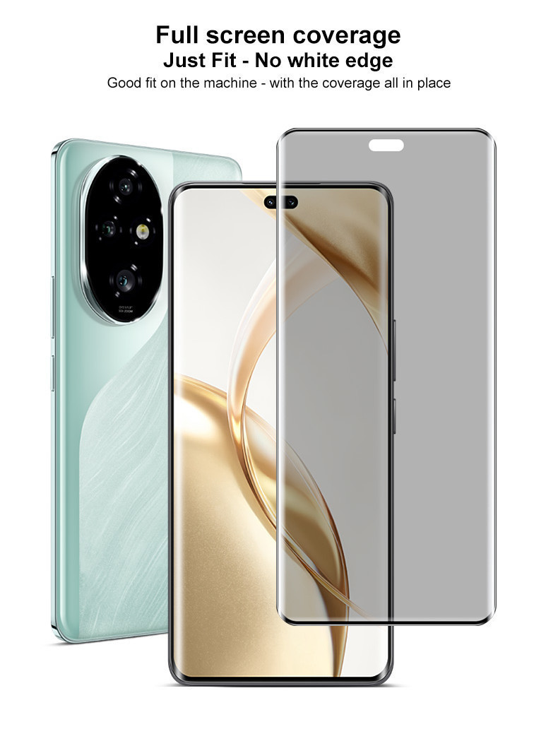 IMAK 3D Curved Privacy Tempered Glass for Honor Power 200 Pro 200 Magic V2 Vs2 V3 Vs3 5G Full ...