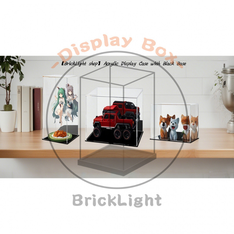 BrickLight™Pop Mart DIMOO Mickey400%1000% Figurine Display Case acrylic ...