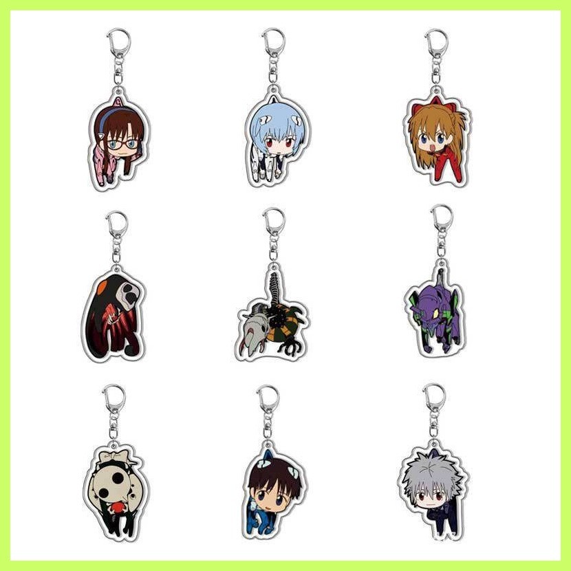 Keychain EVA Ayanami Rei Evangelion Ayanami Shinji Shinji Ayanami Rei ...