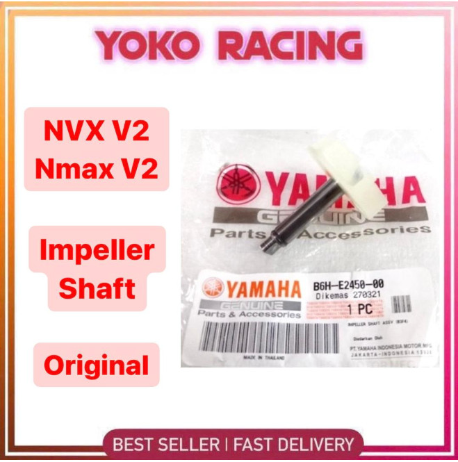 Original Yamaha NVX155 V2 NMAX155 V2 NVX 155 V2 NMAX 155 V2 Impeller Shaft Assy Kipas Water Pump ...