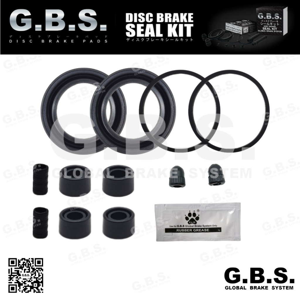 GBS Disc Brake Seal Kit for Kia Carens II 1.8 2003 (Front) (Full Set ...