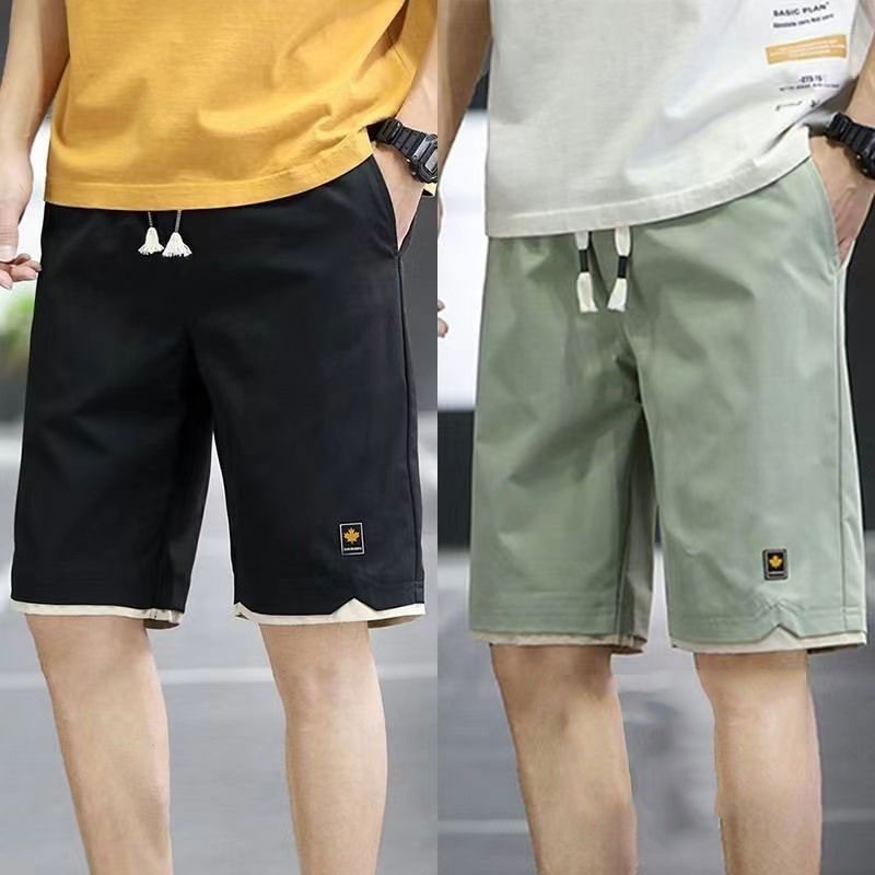 Seluar Pendek Lelaki Men's Shorts Fashionable and Casual Korean Shorts ...