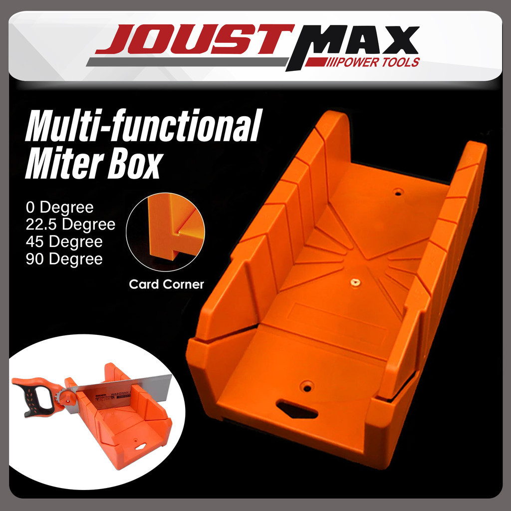 31CM 45 Degree 90 Degree Multi-functional Miter Box Orange / Mitre Box ...