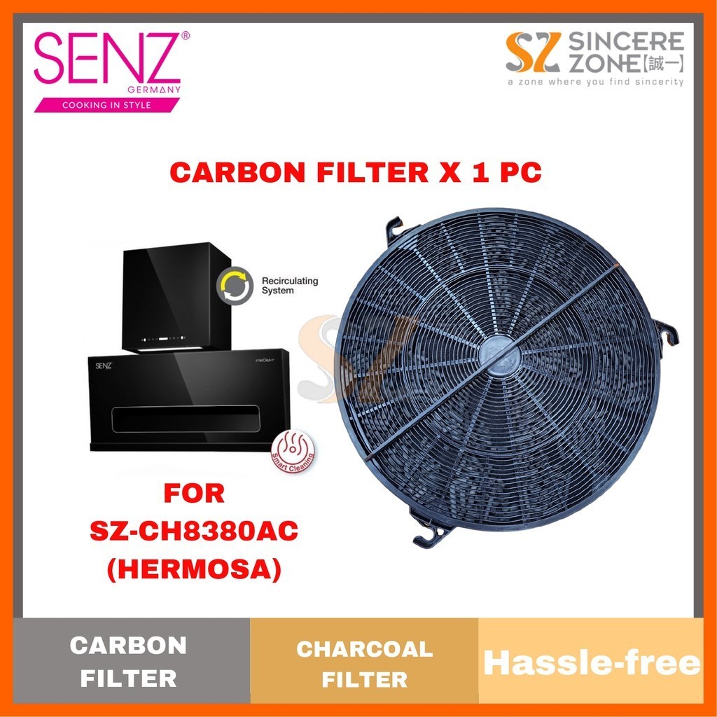 SENZ Activated Carbon/Charcoal Filter For Cooker Hood I Honeycomb ...