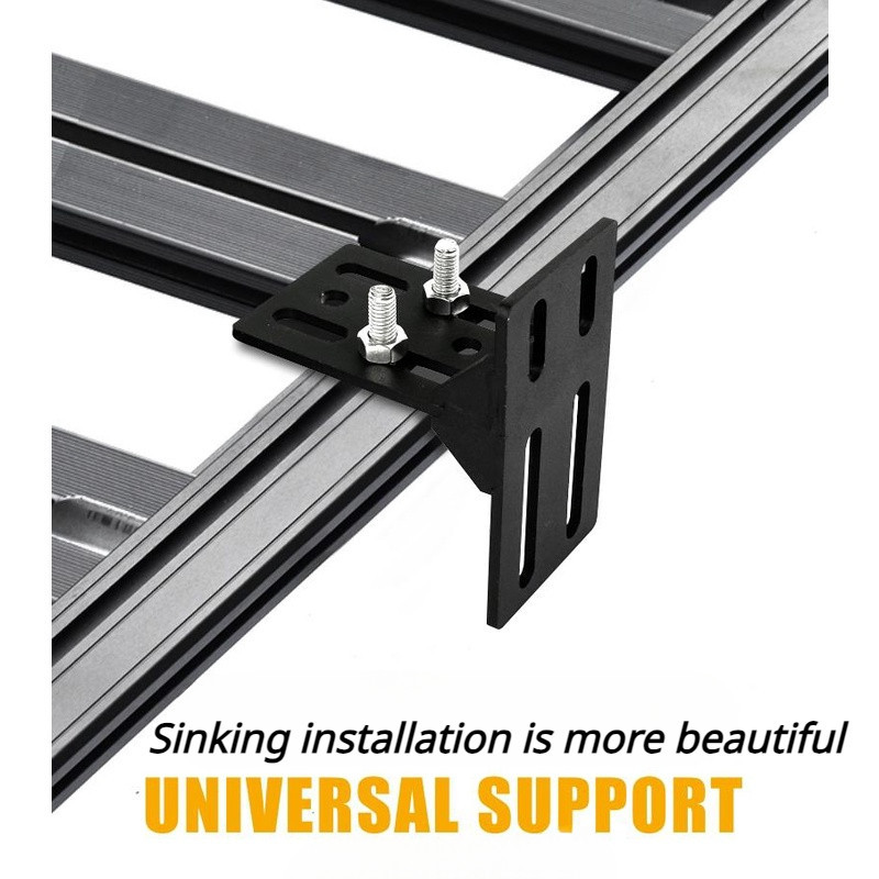 Outdoor Car Side Tent Crossbar Luggage Rack Chute T-Shaped Screw Roof ...