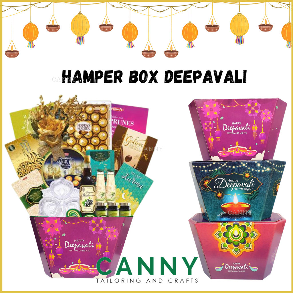 1PCS HAMPER BOX HARI DEEPAVALI LIMITED EDITION / HAMPER RAYA / HAMPER ...