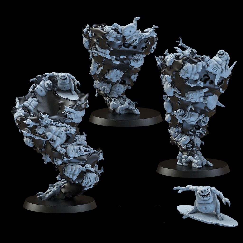 [Resin Model] 00300048- Hammer-like Tripartite