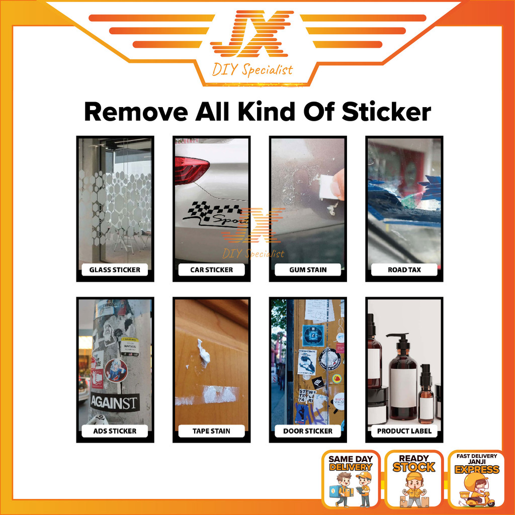 HARDEX Sticker Remover Spray Adhesive Sticker Remover Spray Double Tape ...