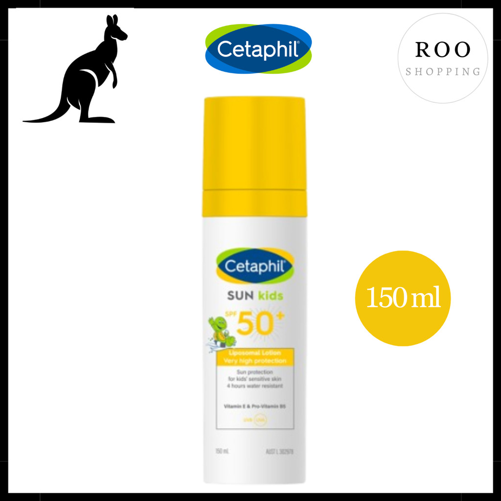 Cetaphil Sun SPF 50+ Kids Liposomal Lotion 150ml / Sunscreen | Shopee ...