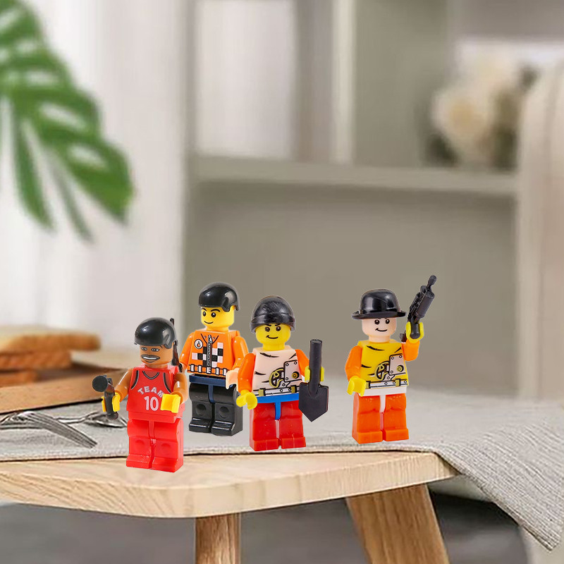 Minifigures Block Assembled Dolls Toys Mini Figures Building Brick Army ...
