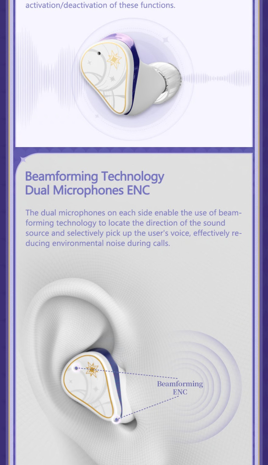 Moondrop x Honkai: Star Rail Robin, True Wireless Earbuds: Dual Drivers ...