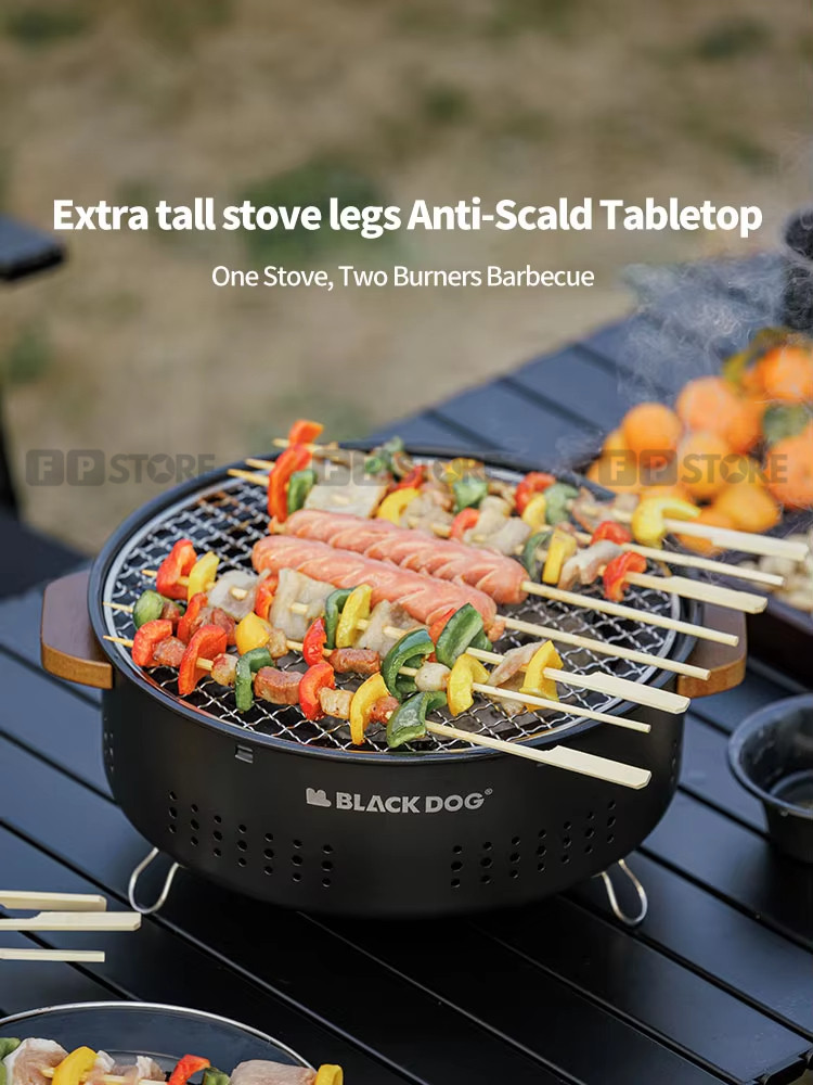 [ COD READY STOCK ] BLACKDOG Portable Camping Stove Stand Barbecue ...