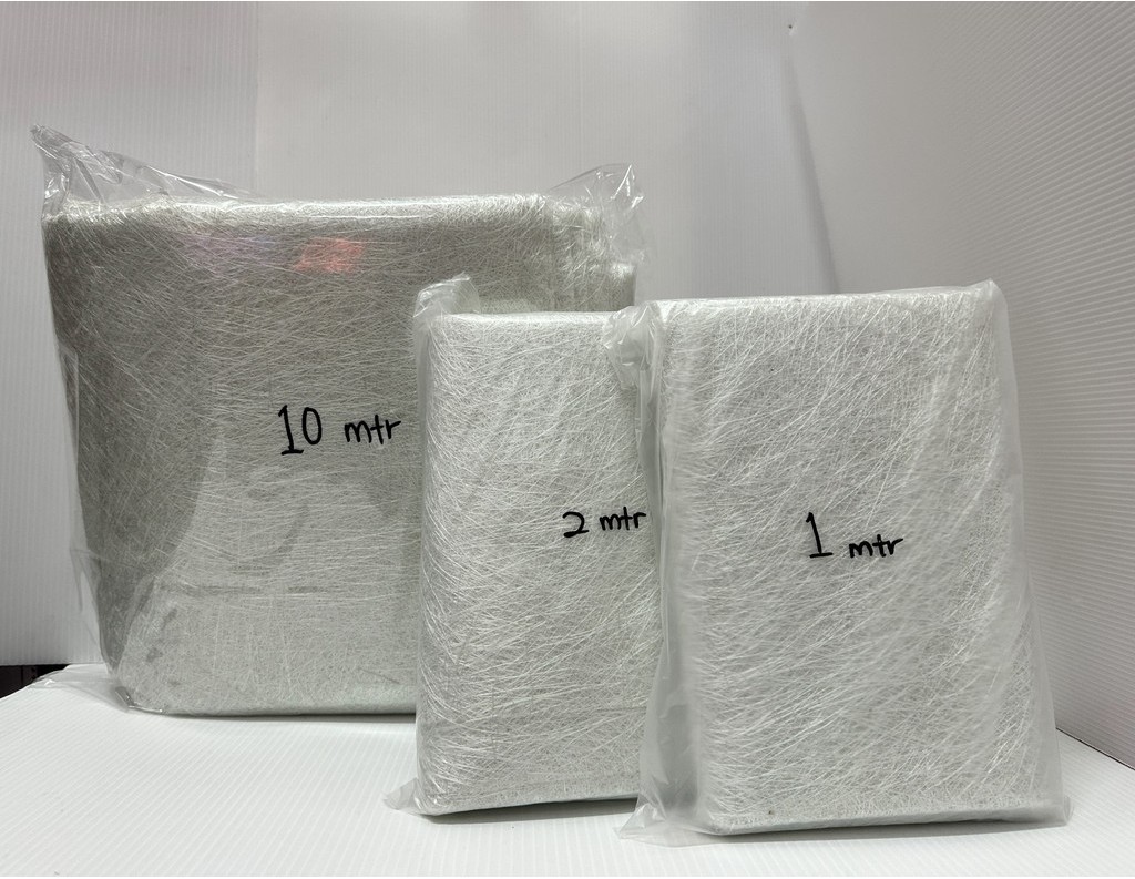 Fiberglass Chopped Strand Mat 450 'JUSHI' Fiber Kain 1M, 2M, 5M, 10M ...