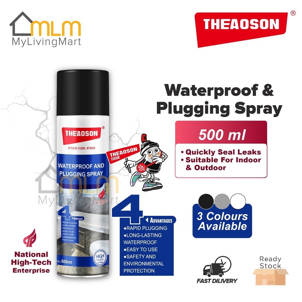 THEAOSON Leak Seal Repair Waterproof Spray Anti Leakage Spray Leaking ...
