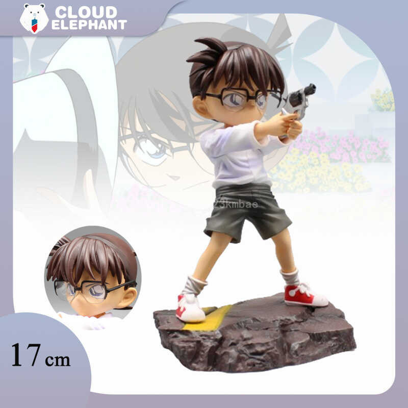 Detective Conan Edogawa Figures 17cm PVC Statue Action Figure ...