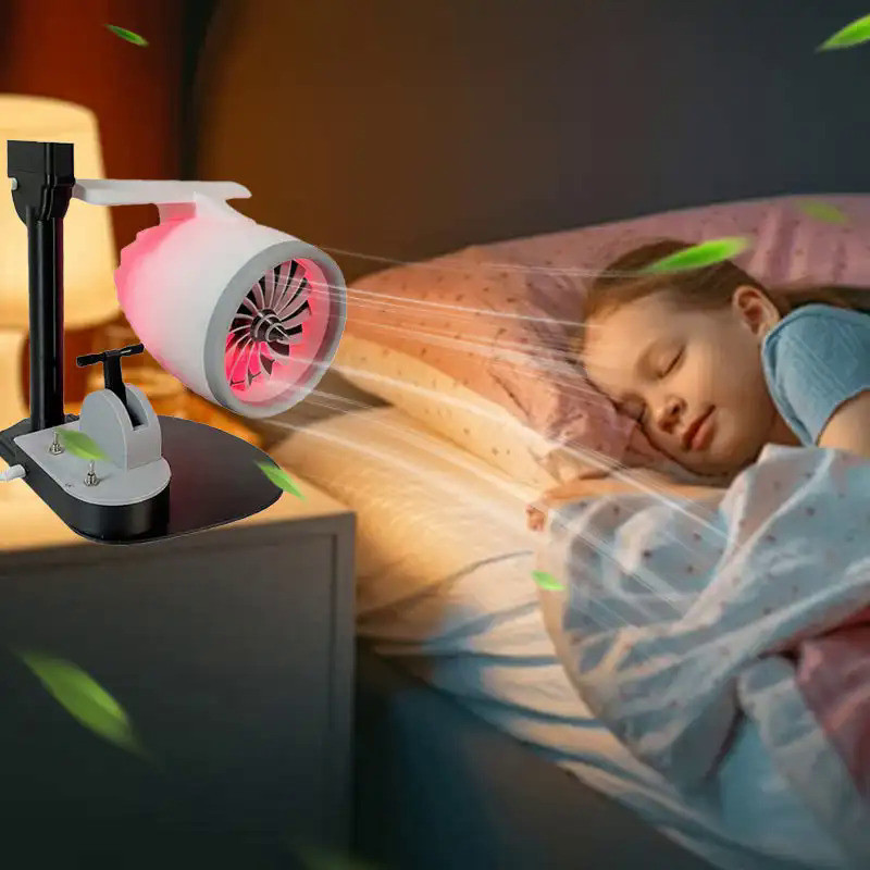 Creative Turbo Desktop Fan NIKOLATOY Upgraded Engine Model JetFan ...