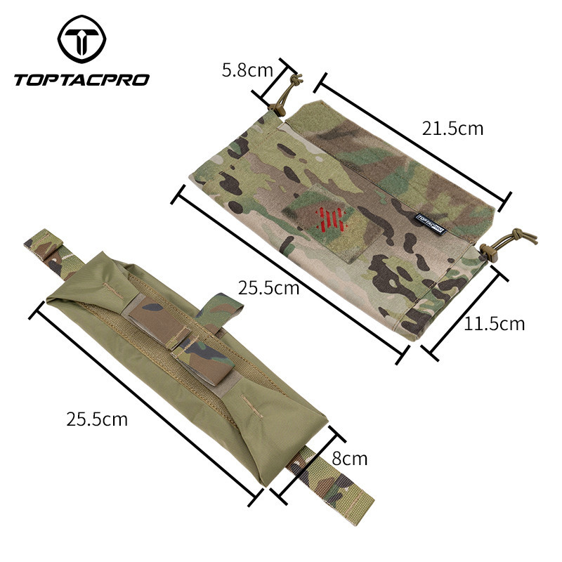 TOPTACPRO Tactical Roll 1 Trauma Medical Pouch IFAK First Aid Kit Pouch ...