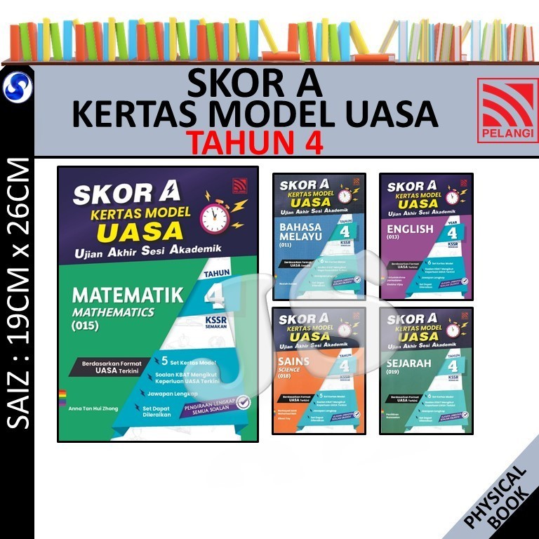 Skor A Uasa Kertas Model Tahun 4 Kssr 2024 English Matematik