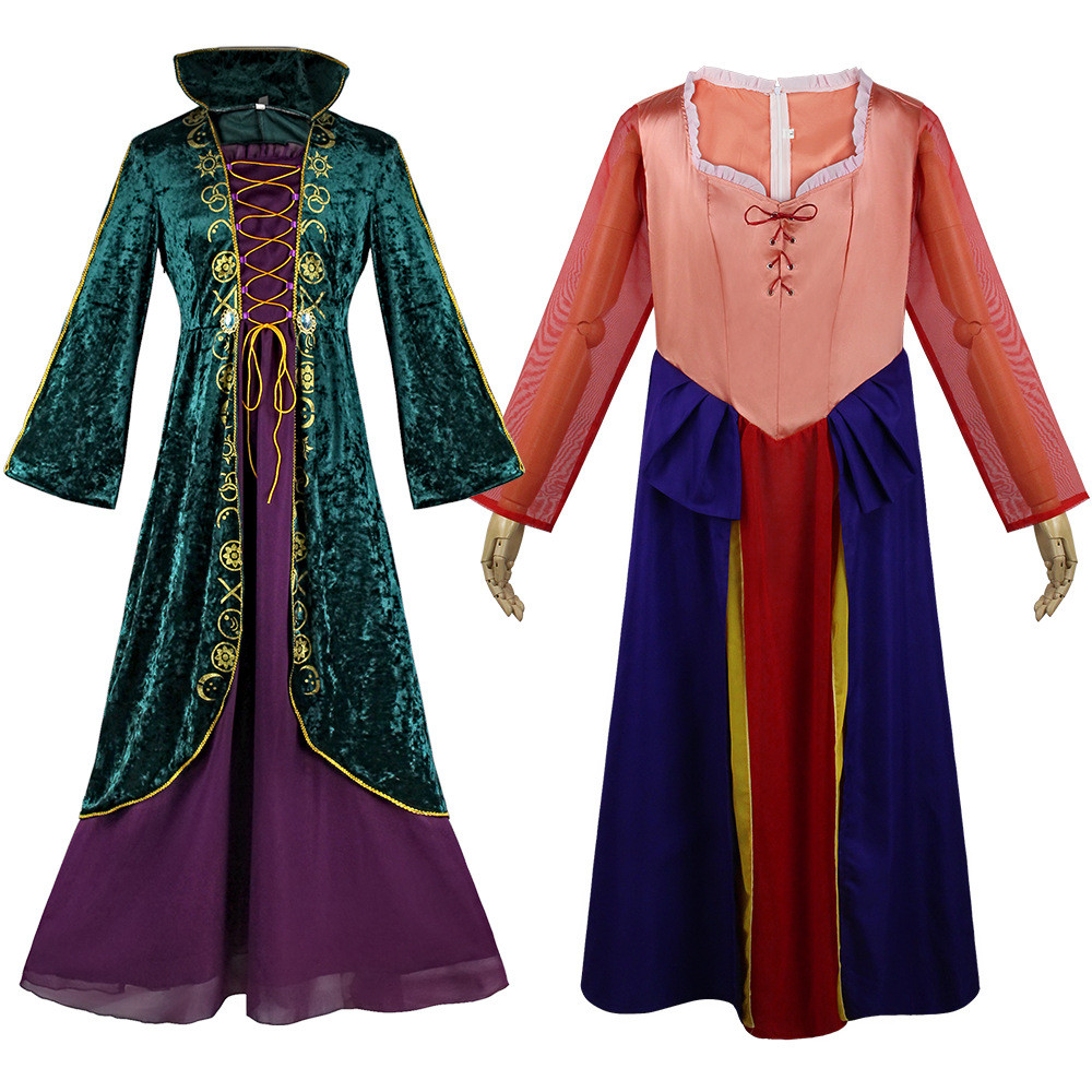 New Role Play Stage Show Witches Crazy Vene Fred Cos Costume Dress ...