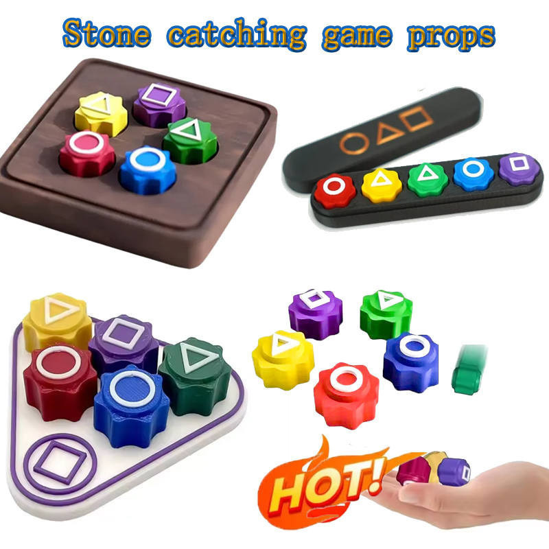Korean Gonggi Game Squid Gongi Jack Stone Pebbles Set Hand Eye ...